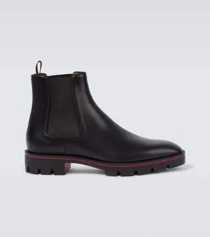 Christian Louboutin Round Toe Boots For Men