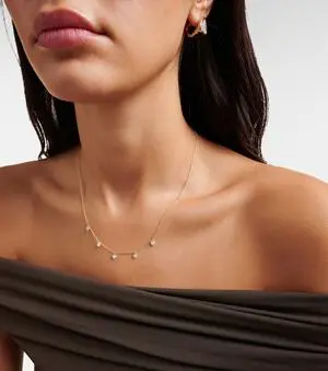 STONE AND STRAND 10kt Necklace With Diamonds