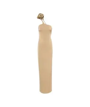 Magda Butrym Floral-appliqué Maxi Dress