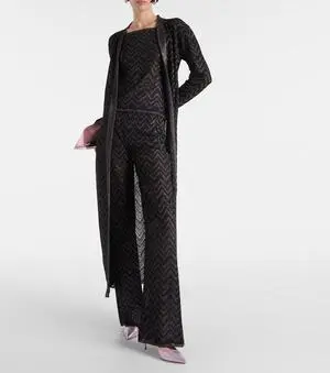 Missoni Zig Zag Metallic Top