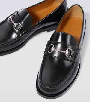 Gucci Horsebit Leather Loafers