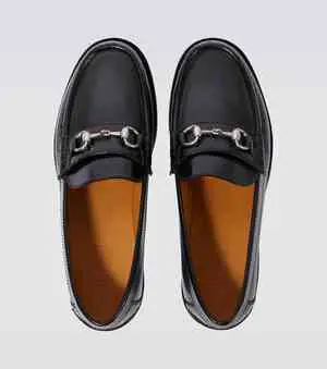 Gucci Horsebit Leather Loafers