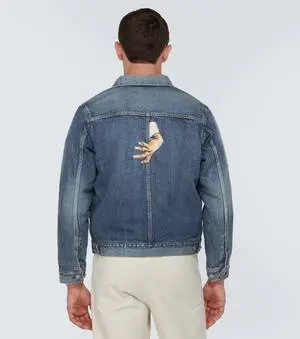 UNDERCOVERISM Beaded Denim Jacket