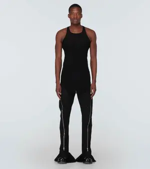 Rick Owens Ribbed-knit Tank Top