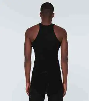 Rick Owens Ribbed-knit Tank Top