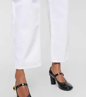 FRAME Long Barrel High-rise Jeans