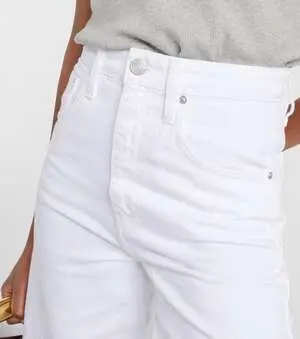 FRAME Long Barrel High-rise Jeans