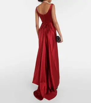 VIVIENNE WESTWOOD Draped Satin Gown