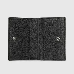Gucci Card Case Wallet - Black
