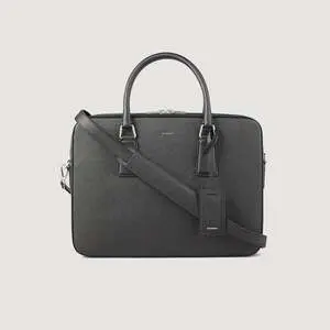 Sandro Saffiano Briefcase - Black