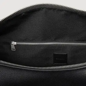Sandro Grained Weekend Bag - Black