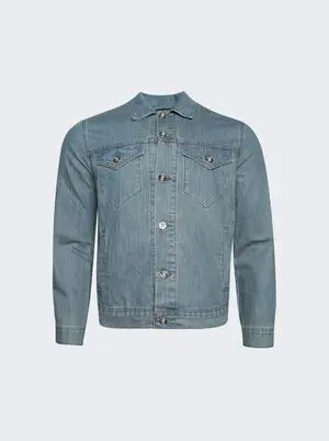 SEVENTH HEAVEN Denim Cross Jacket - Blue