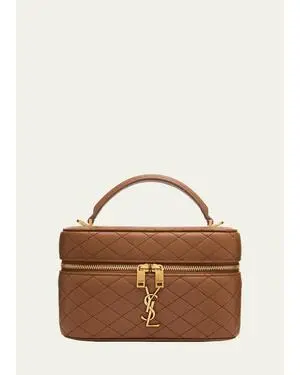Saint Laurent Gabby Mini Vanity Case Fox