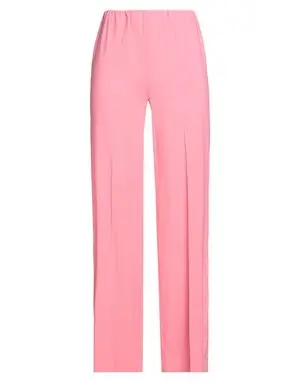 JUCCA Wide-leg Crepe Pants - Pink