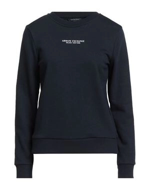 Armani Exchange Sweatshirt Size Cotton, Polyester, Elastane - Navy