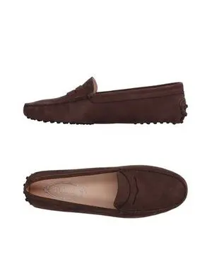 TOD'S TOD'S Leather Driving Loafers Brown