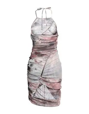 Balmain Mini Bodycon Dress - Pink