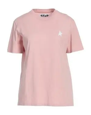 GOLDEN GOOSE T-shirt In Cotton Pink