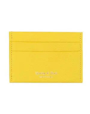 Sporty & Rich Cardholder Leather - Yellow