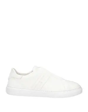 Hogan Leather Slip-on Sneakers - White