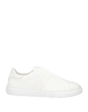 Hogan Leather Slip-on Sneakers - White