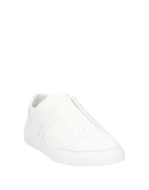 Hogan Leather Slip-on Sneakers - White