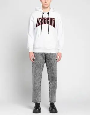 Iceberg French Terry Hoodie - White