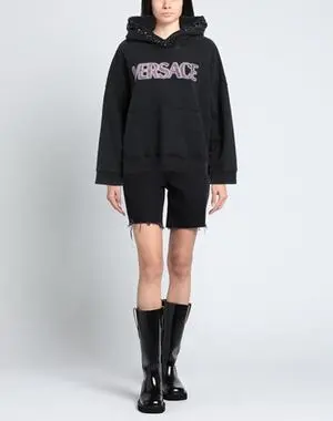 Versace Cotton Sweatshirt - Black