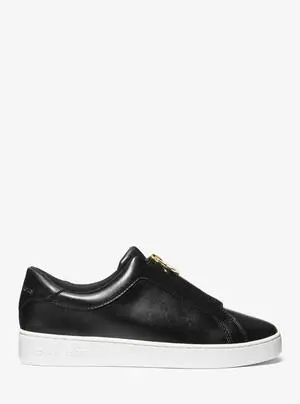 Michael Kors Keaton Zip-up Sneaker - Black