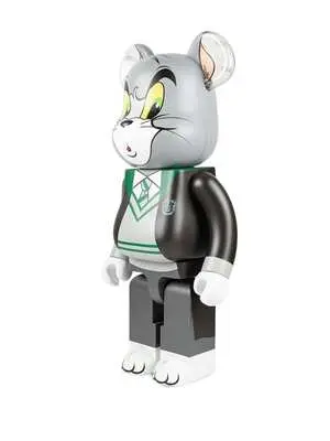MEDICOM TOY X Tom And Jerry Tom In Hogwarts House Robe Be@rbrick 1000% Figure - Black