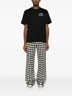 Amiri Arts District Logo-print Cotton T-shirt - Black