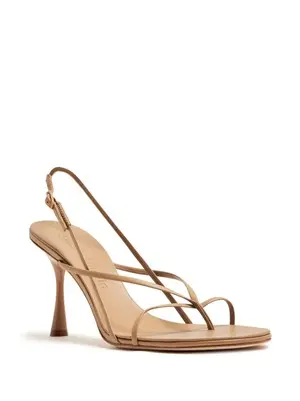 Studio Amelia Wishbone 75mm Leather Sandals