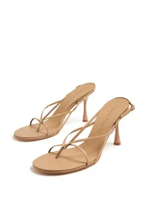 Studio Amelia Wishbone 75mm Leather Sandals
