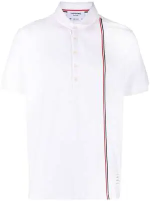 Thom Browne Rwb Stripe Polo Shirt