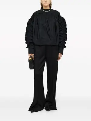 JIL SANDER Ruffle-detailing Sweatshirt