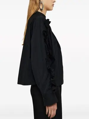 JIL SANDER Ruffle-detailing Sweatshirt