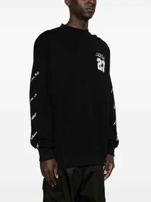 Off-White 23 Logo Skate Cotton Sweatshirt