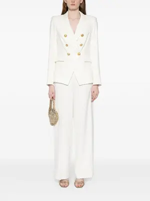 Veronica Beard Miller Double-breasted Blazer - White