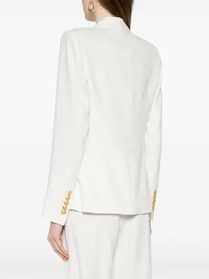 Veronica Beard Miller Double-breasted Blazer - White