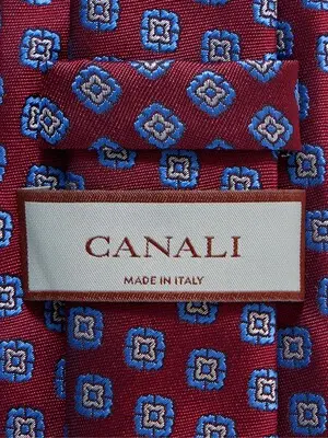 Canali 8cm Silk-dobby Tie