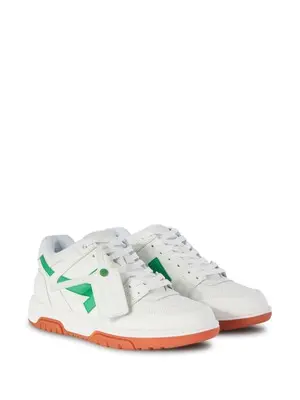 Off-White Out Of Office" Leather Sneakers - White