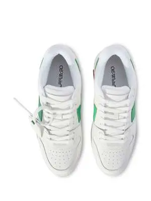 Off-White Out Of Office" Leather Sneakers - White