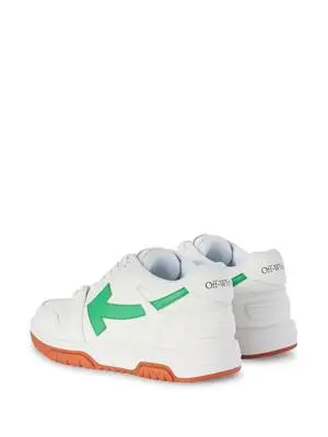 Off-White Out Of Office" Leather Sneakers - White