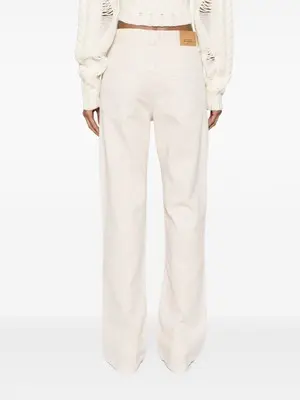 Isabel Marant Étoile Belvira Bootcut Jeans - Neutrals