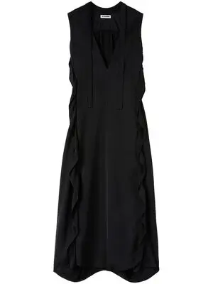 Jil Sander Ruffled Dresses