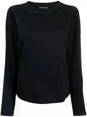 Veronica Beard Mason Cotton Baseball Top