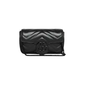 Gucci Gg Marmont Textured Shoulder Bags