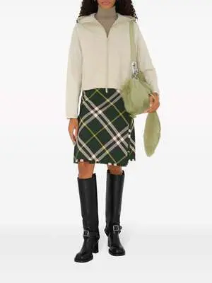 Burberry Equestrian Knight Zip-up Jacket - Neutrals