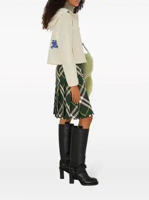 Burberry Equestrian Knight Zip-up Jacket - Neutrals