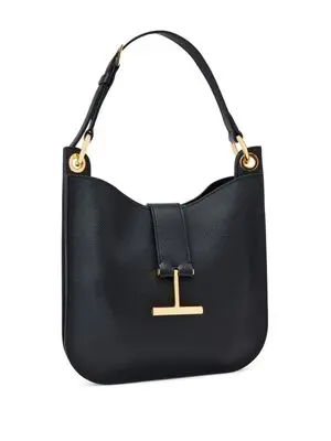 TOM FORD Small Tara Leather Bag - Black